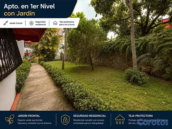 Corotos | APTO. Los Ríos 1er Nivel de 3 HABITACIONES