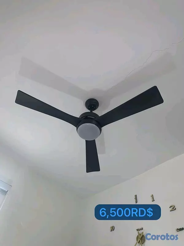 Corotos | abanico de techo con lámpara led