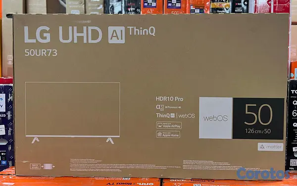 Corotos | SMART TV LG DE 50 UA7300 PULGADAS UHD THINQ 4K CON CONTROL ...