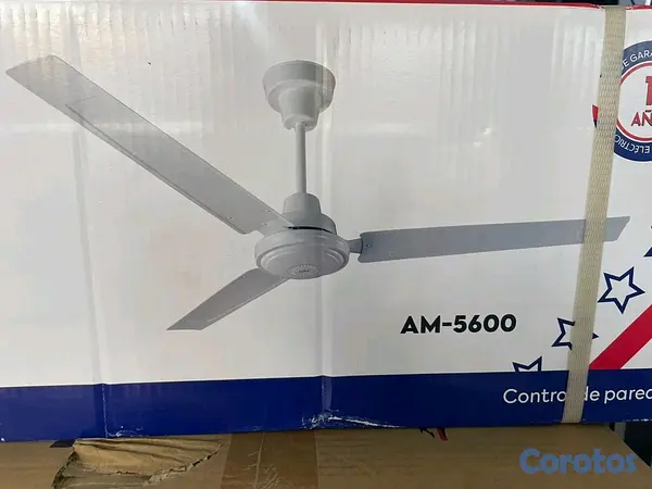 Corotos | *ABANICO AMERICAN* Abanico de techo Modelo Am-5600 3 Meses ...