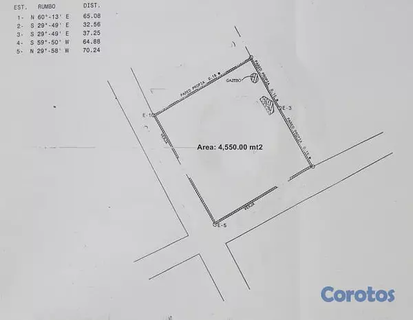 Corotos | Solar de Esquina En Piantini De 4550 Metros