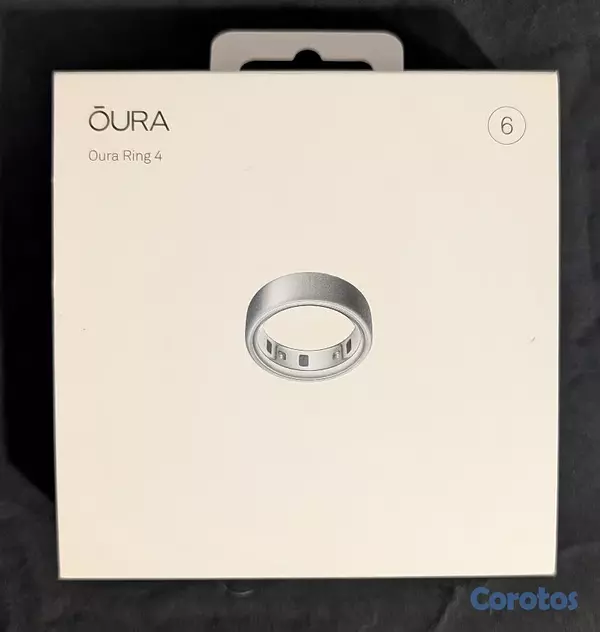 Corotos | Oura Ring 4 Silver Size 6