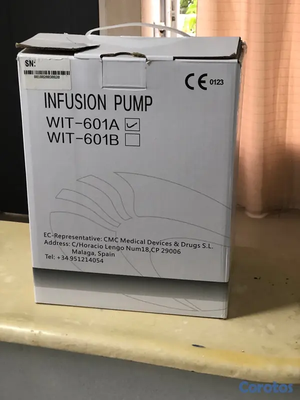 Corotos | Bomba de infusión Wit medical