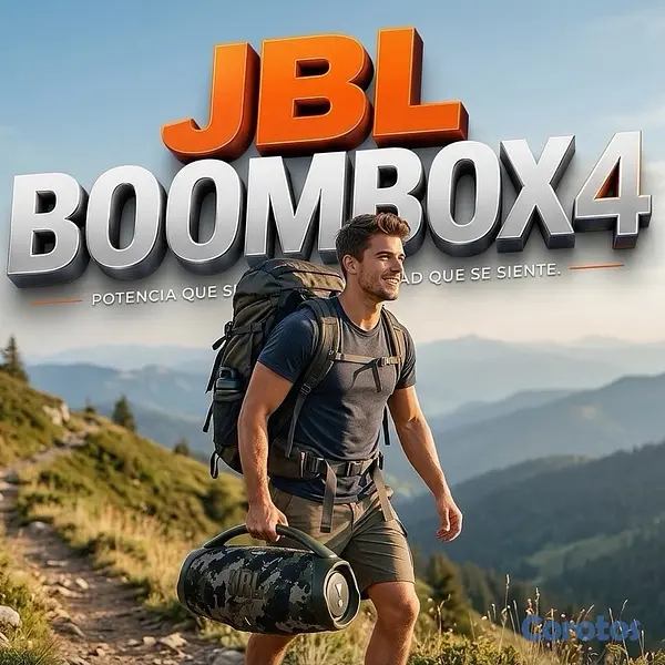 Corotos | JBL Boombox 4 el mejor altavoz portátil