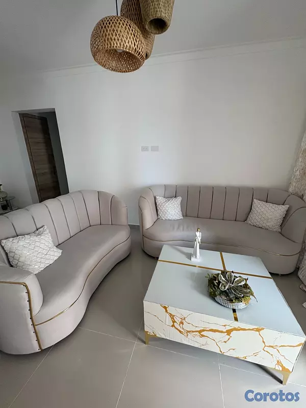 Corotos | Set de dos muebles, color crema