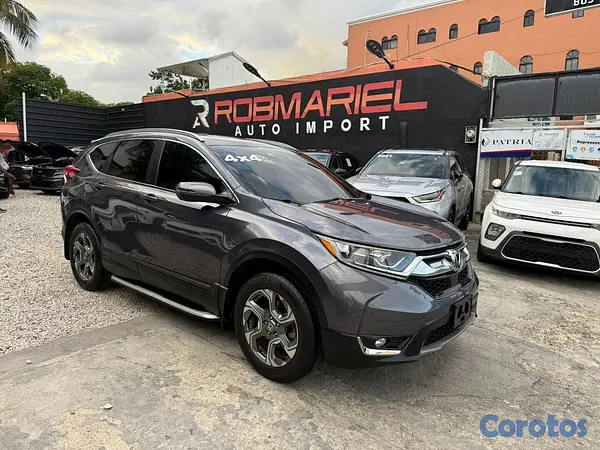 Corotos | Honda CR-V EX 2019 Gris Oscuro