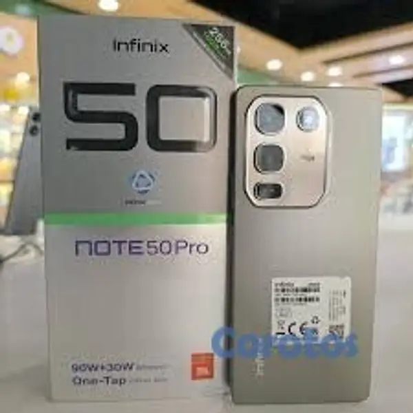 Corotos | INFINIX NOTE 50 PRO DE 256GB, 16GB RAM NUEVO DE CAJA #garantia